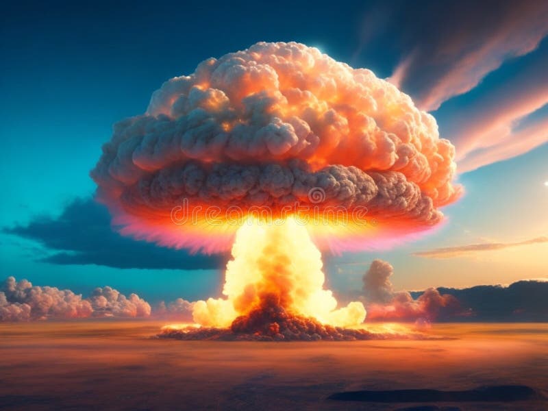 Huge explosion stock illustration. Illustration of explosion - 294298319