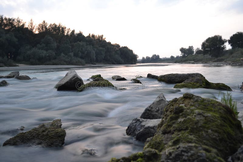 Huge flow stock image. Image of national, waves, mountain - 54014513
