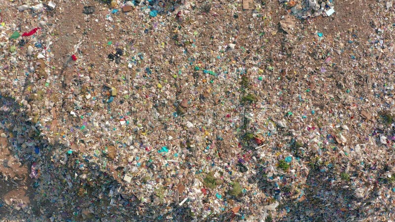 The Huge Garbage Dump, the Ecological Disaster of Our Planet. Stock ...