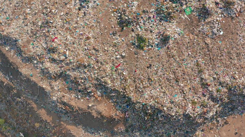 The Huge Garbage Dump, the Ecological Disaster of Our Planet. Stock ...