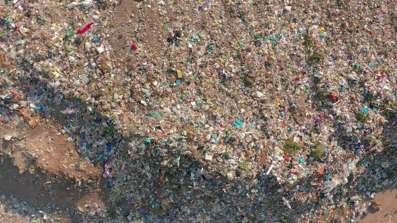 The Huge Garbage Dump, the Ecological Disaster of Our Planet. Stock ...