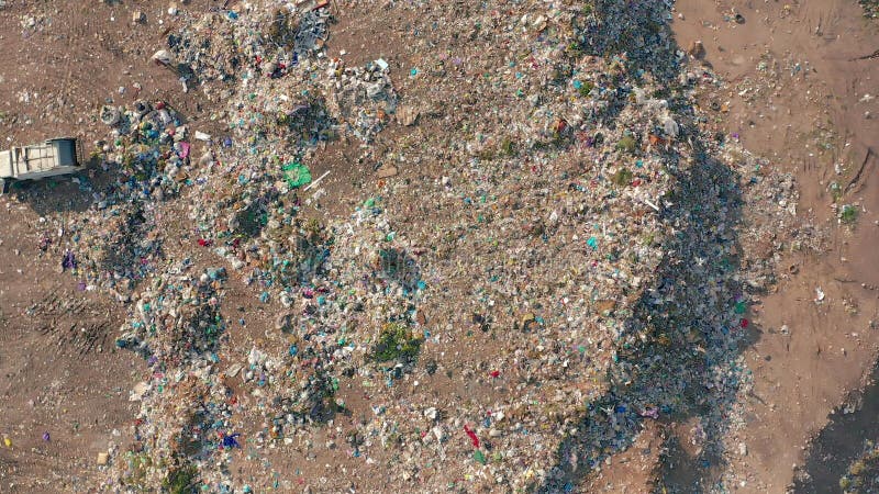 The Huge Garbage Dump, the Ecological Disaster of Our Planet. Stock ...