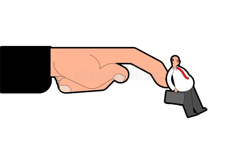 One Hand Pushing Pushes Stock Illustrations – 20 One Hand Pushing ...