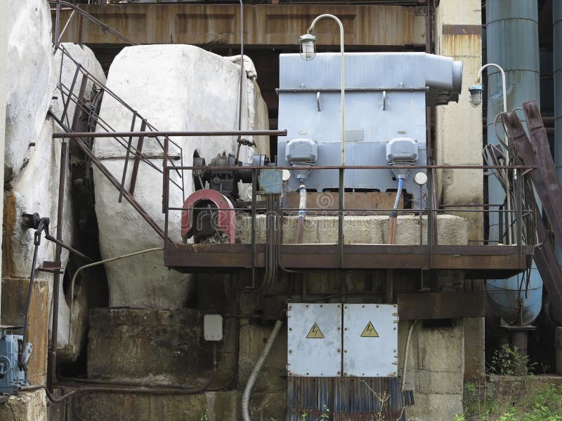 HVAC stock photo. Image of rust, wall, industrial, used - 1508032