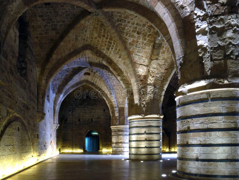 Huge Knights Hall stock photo. Image of exterior, gates - 8192158