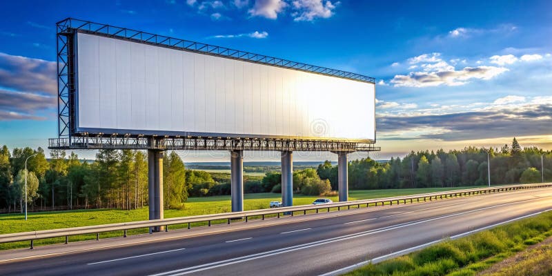 Huge LED Billboard by the Highway an Interactive Advertising Concept ...