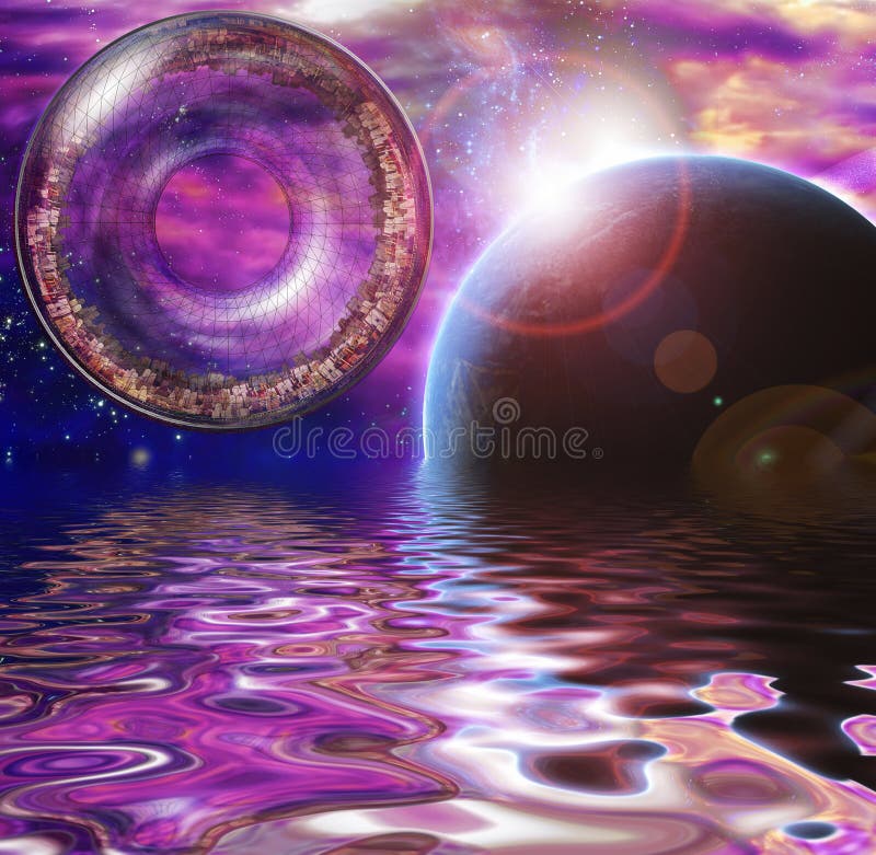 Multi Generational Colony Space Craft Stock Illustrations – 34 Multi ...