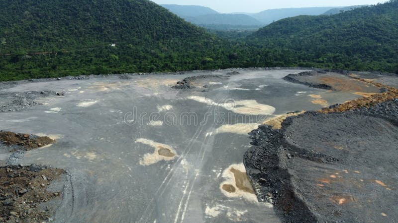 Mine in the Amazon Rainforest Stock Video - Video of forest, earth ...