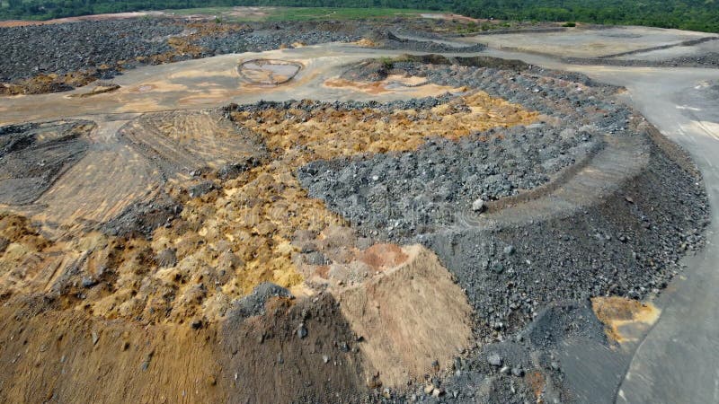 Mine in the Amazon Rainforest Stock Video - Video of rain, excavation ...