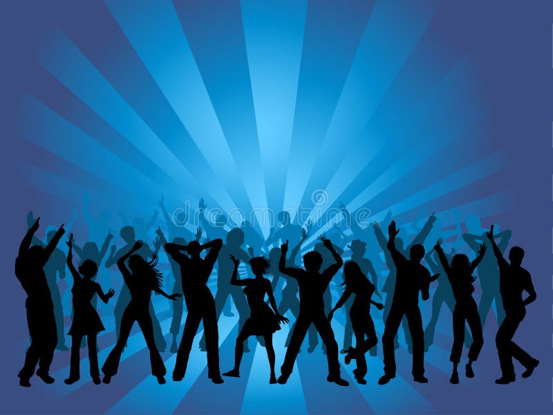 Huge party stock vector. Illustration of nature, spring - 4867865