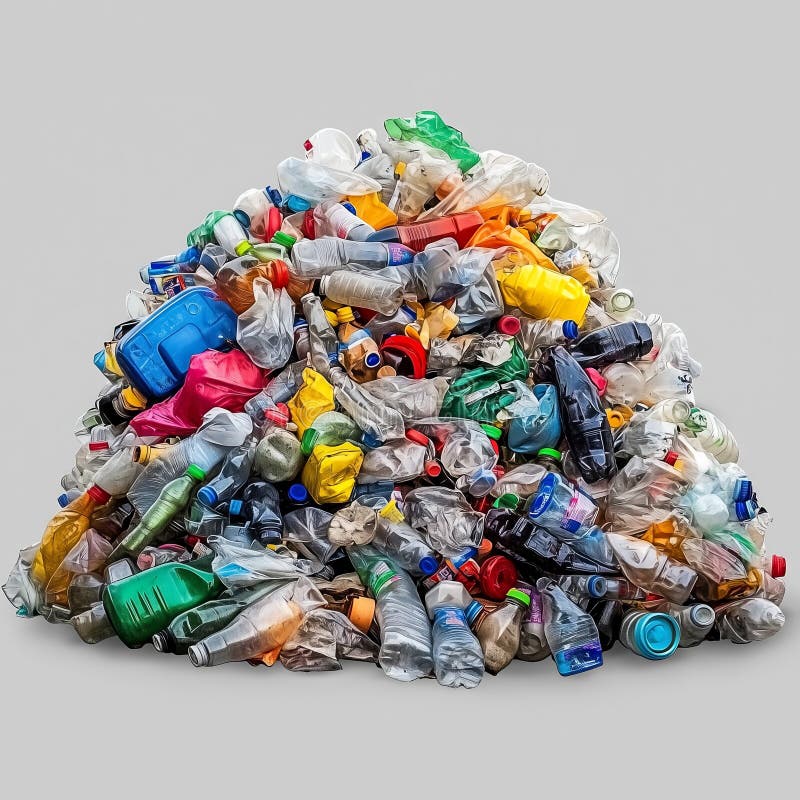Huge Pile of Plastic Waste Polluting the Environment Stock Photo ... Huge Pile of Plastic Waste Polluting the Environment Stock Photo ...