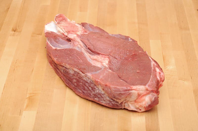 Huge red meat chunk stock photo. Image of edible, market - 22591216
