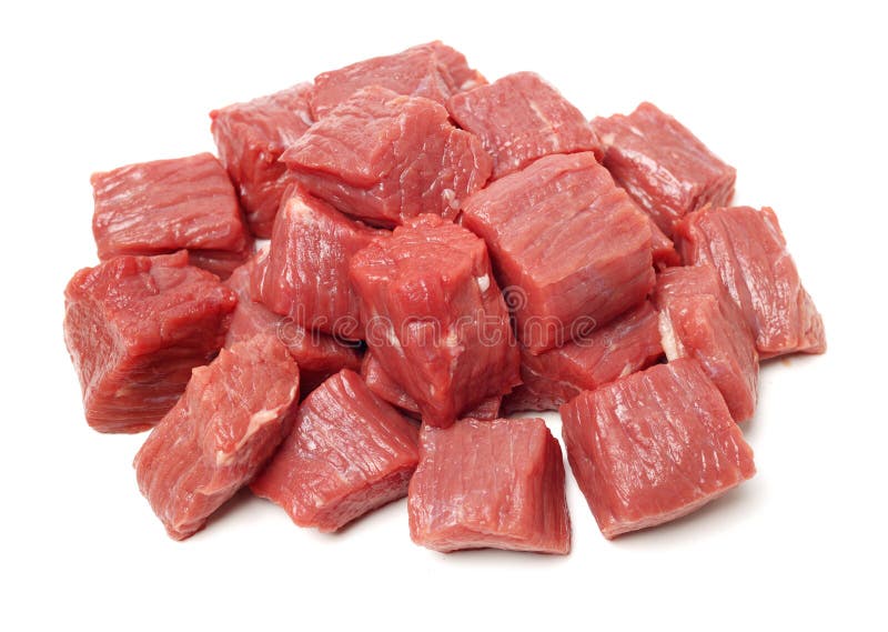 Huge red meat chunk stock photo. Image of muscle, slice - 141617090