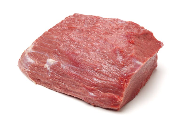 Huge red meat chunk stock image. Image of beefsteak - 142190739