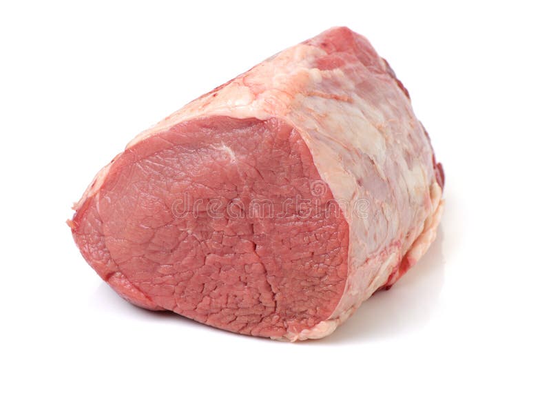 Huge red meat chunk stock image. Image of butchered - 143573475