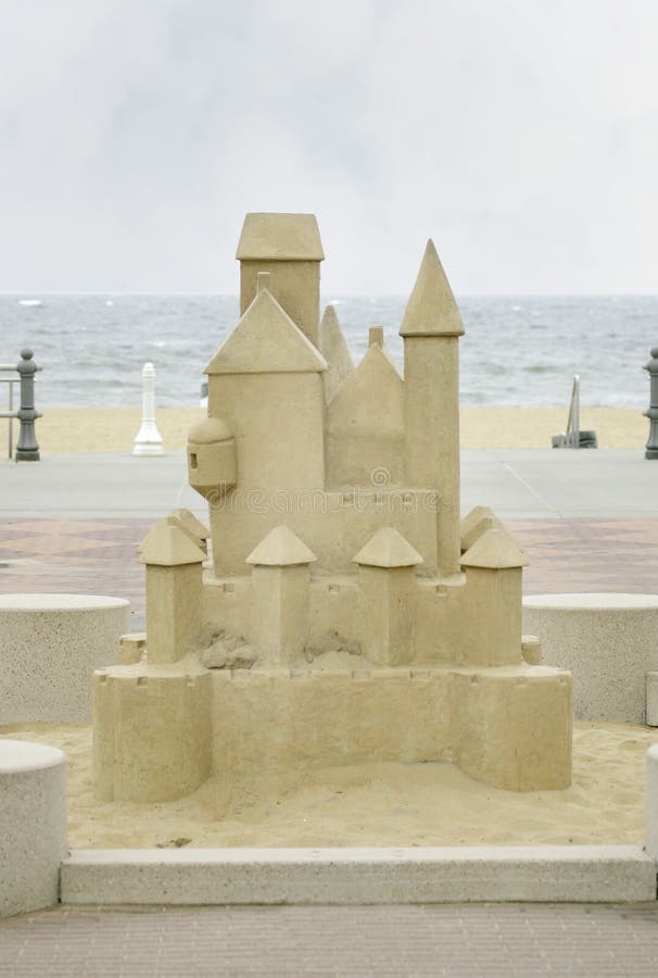 Huge sandcastle stock photo. Image of windows, enormous - 233882