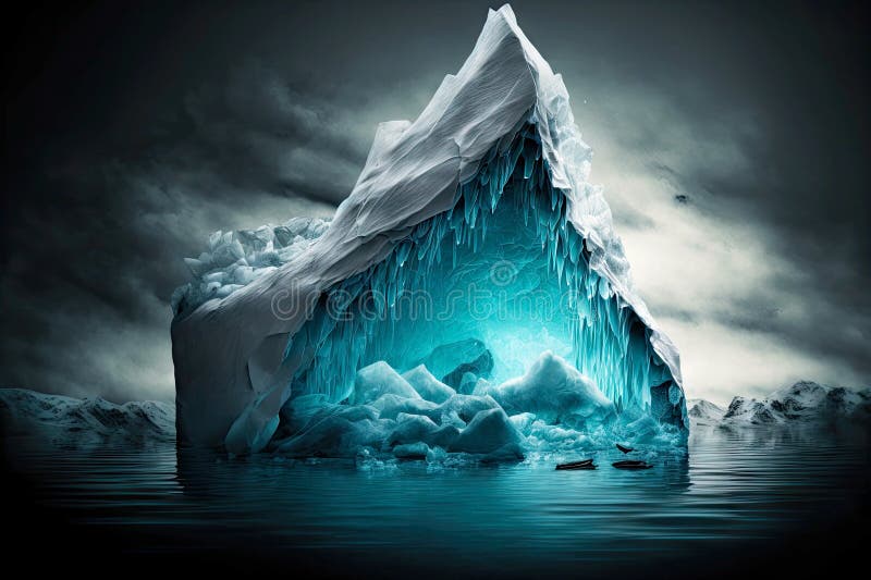 Scary Iceberg Stock Illustrations – 18 Scary Iceberg Stock ...