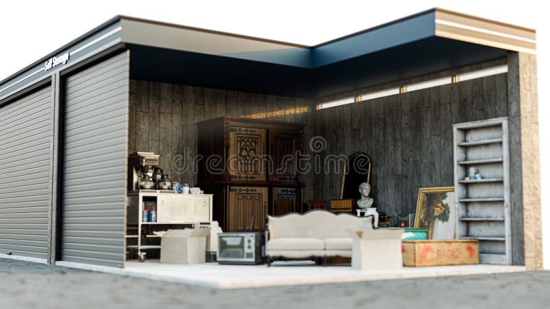 Self Storage Units Section Stock Illustrations – 7 Self Storage Units ...