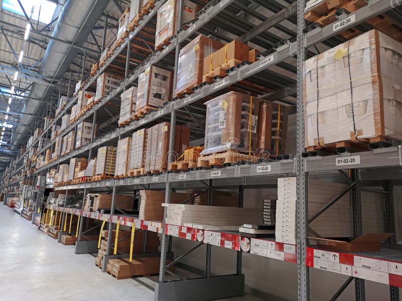 Huge Storage of Big Market. Abstract Photo Stock Photo - Image of china ...