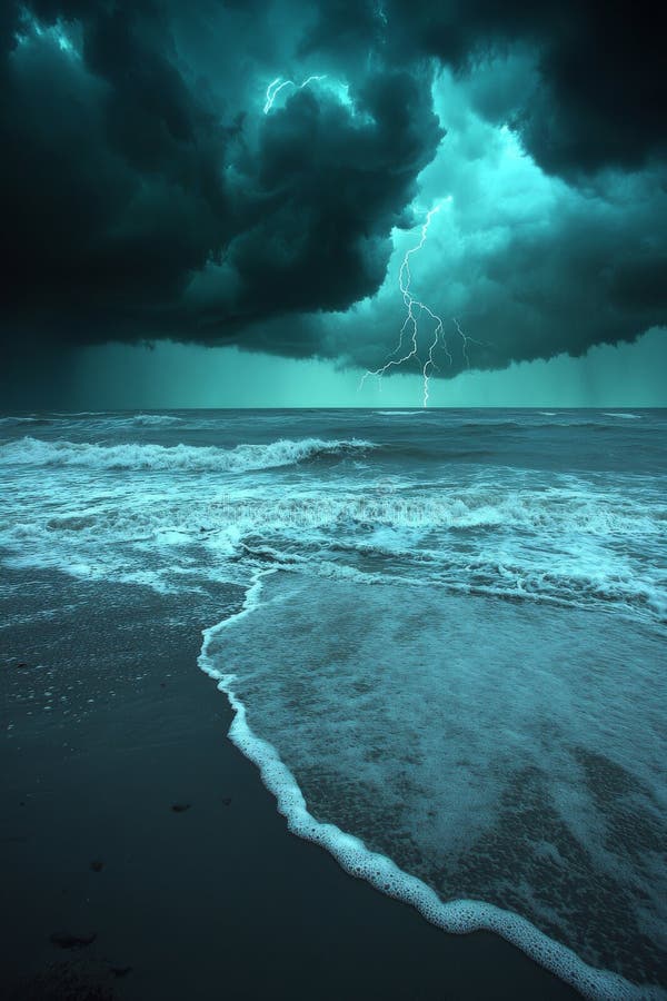 A Huge Storm Creating a Tornado, Leading To Extensive Damage. 3D ...