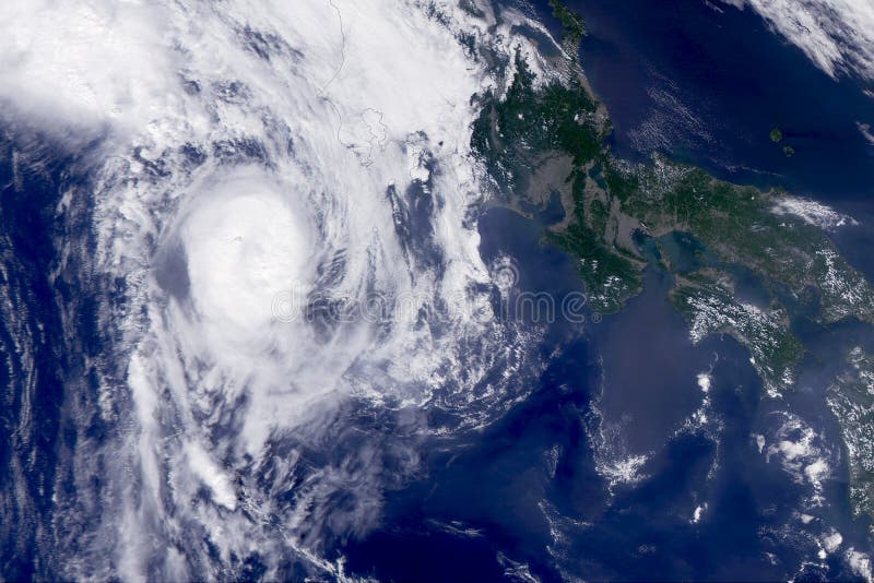 Huge Tornado, View from Space. from the Space Station Elements of this ...