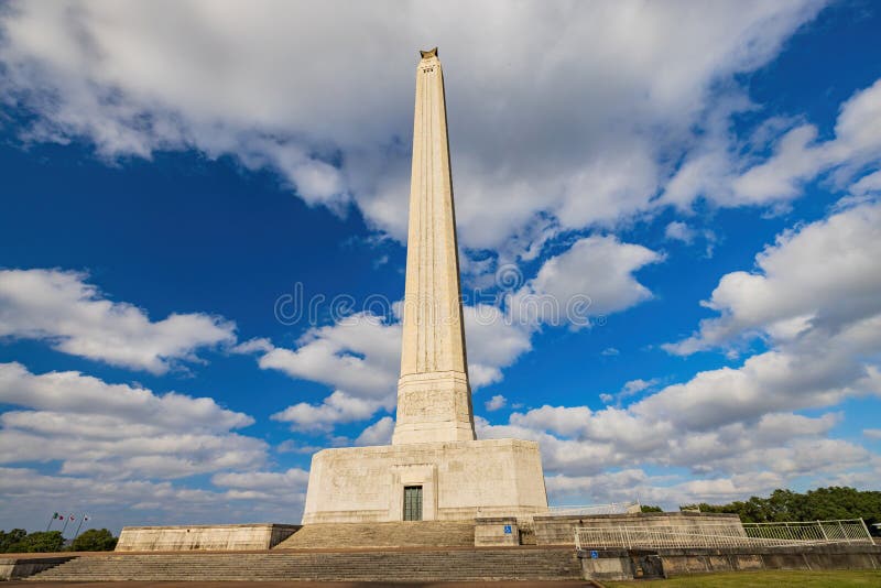 Huge Tower Monument in San Jacinto Battleground State Historic Site ...