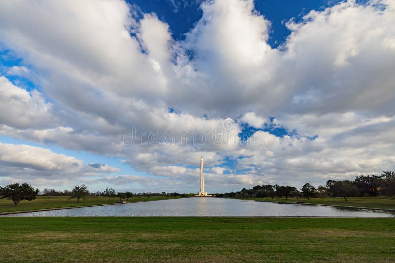 Huge Tower Monument in San Jacinto Battleground State Historic Site ...