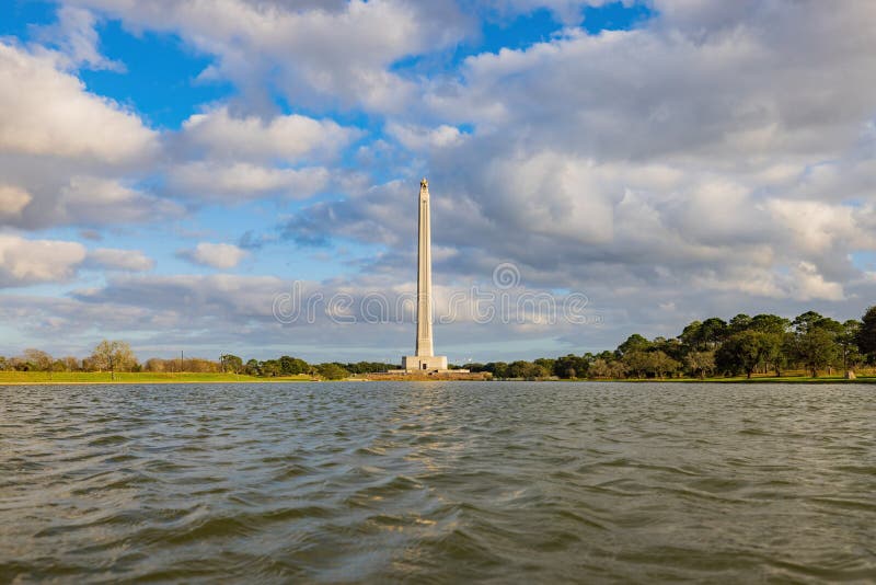 Huge Tower Monument in San Jacinto Battleground State Historic Site ...