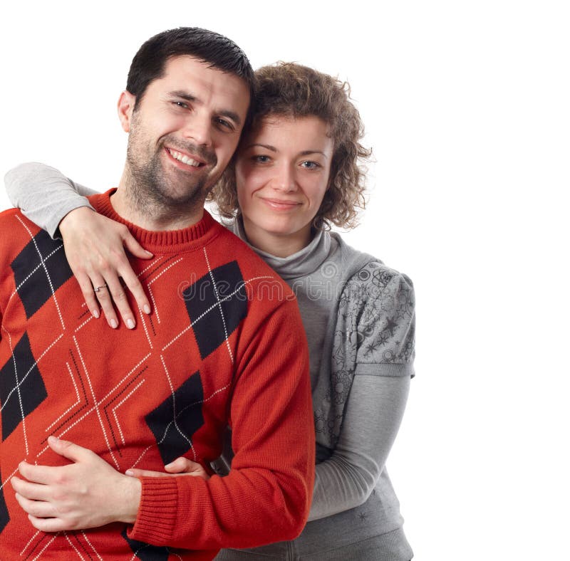 Hugging him stock image. Image of girlfriend, beautiful - 20278135