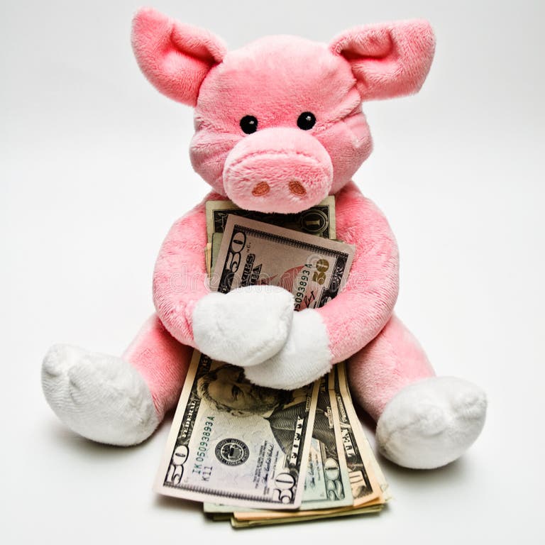 Hugging Money stock image. Image of asset, assets, dollars - 7948289