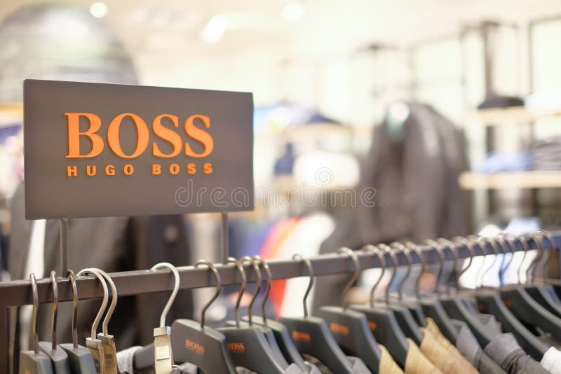 Hugo Boss editorial stock photo. Image of store, space - 70678843