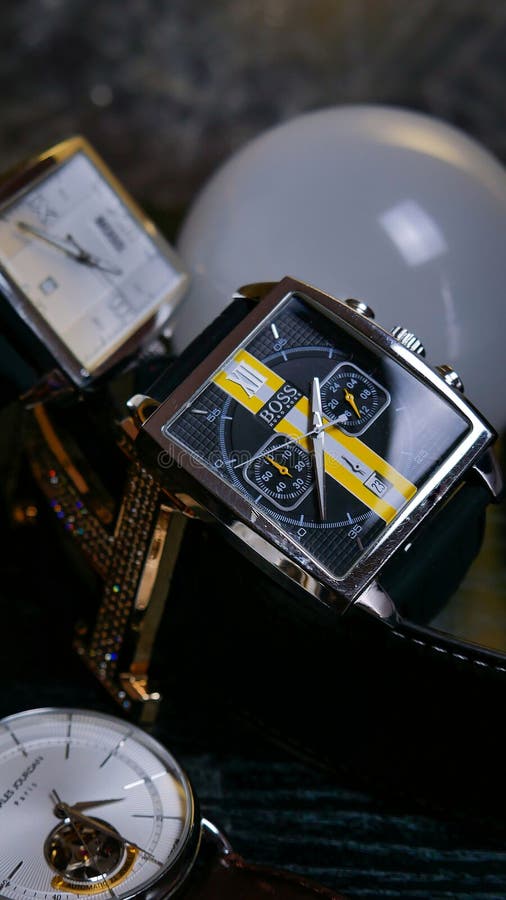 Hugo Boss Watch editorial photo. Image of hugo, lighting - 202669161