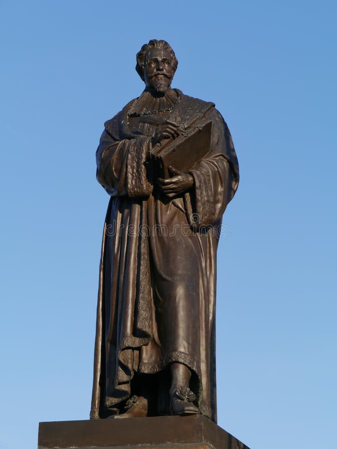 Hugo De Groot in Delft in the Netherlands Stock Photo - Image of dutch ...
