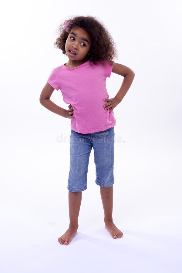 Huh? stock image. Image of quizzical, afraid, pretty - 27419249