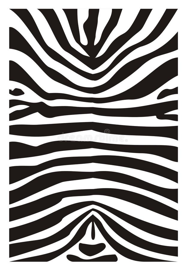 Zebravel vector illustratie. Illustration of wild, samenvatting - 2615439