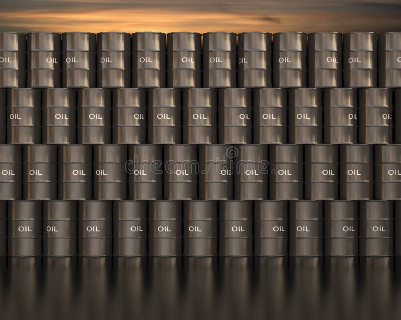 Huile de baril illustration stock. Illustration du brut - 45465623