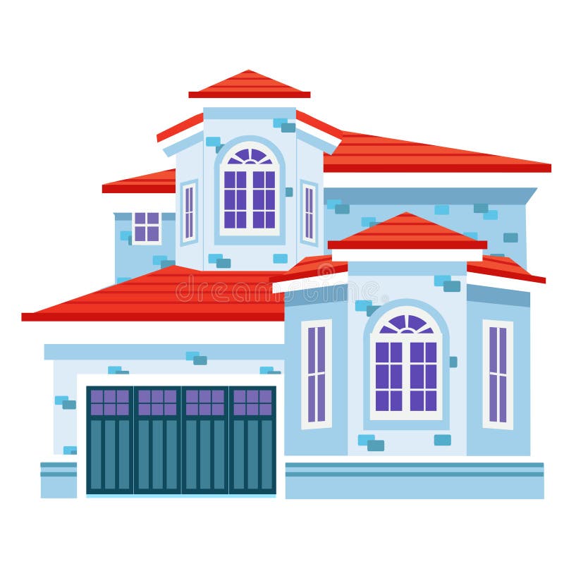 Huis stock illustratie. Illustration of huis, illustratie - 16083807