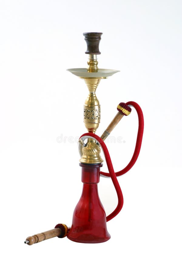 Blaue und silberne Huka stockbild. Bild von calabash, blau - 5090949