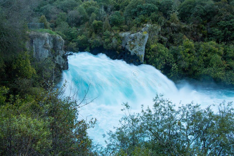 Huka Falls stock image. Image of flow, huka, river, falls - 27000443