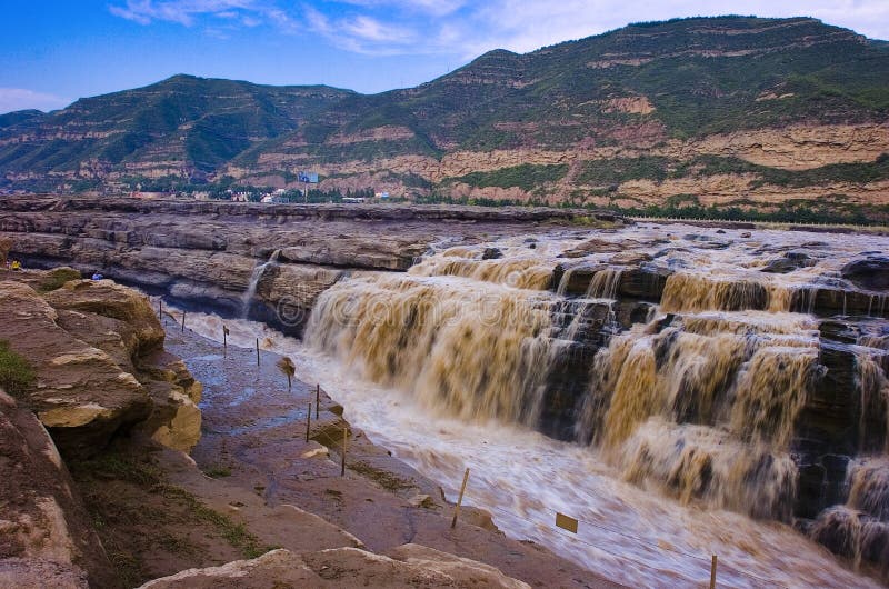 Yellow River stock photo. Image of pure, natural, delicate - 3890354