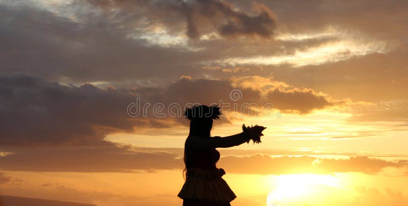 Hula girl stock image. Image of horizontal, female, hawaiian - 31082963