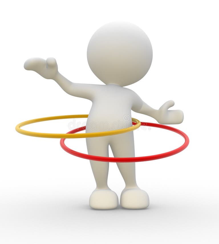 Hula Hoop Man Stock Illustrations – 338 Hula Hoop Man Stock ...