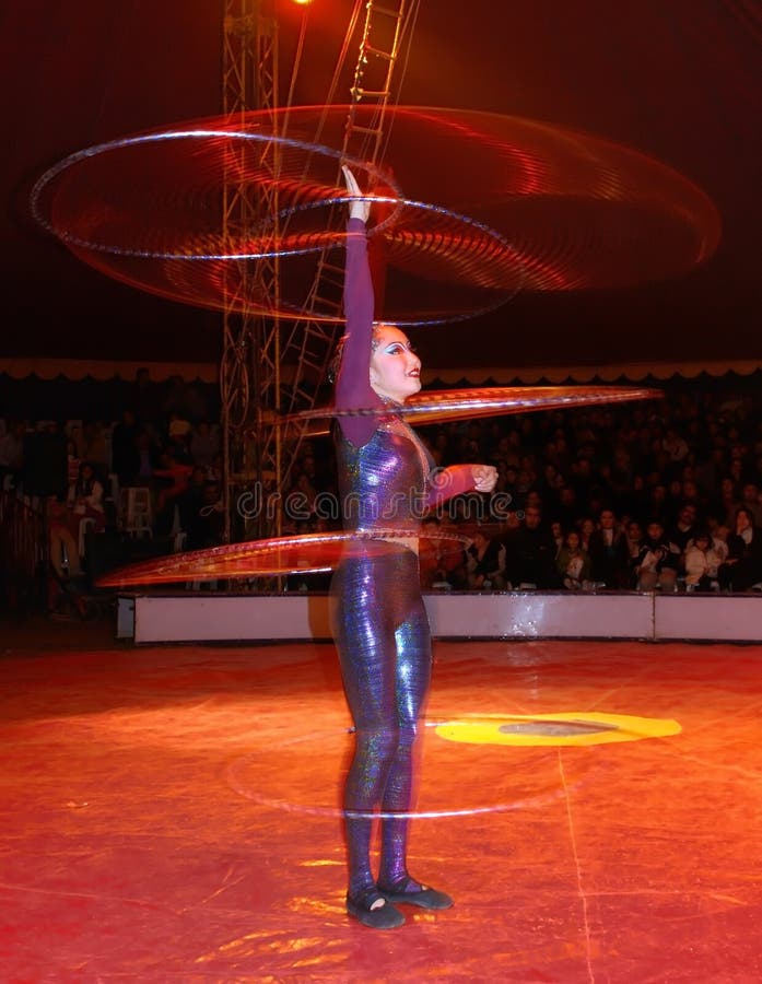 Hula Hoop Performer editorial photography. Image of girl - 55740807