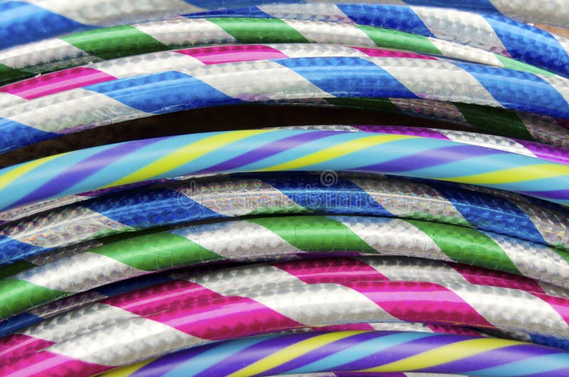 Hula Hoops stock image. Image of decorated, hoops, hula - 49935977