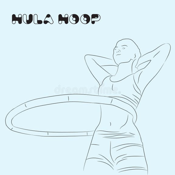 Hula Hope Illustration Drawing Hand Drawn Stock Vector - Illustration ...