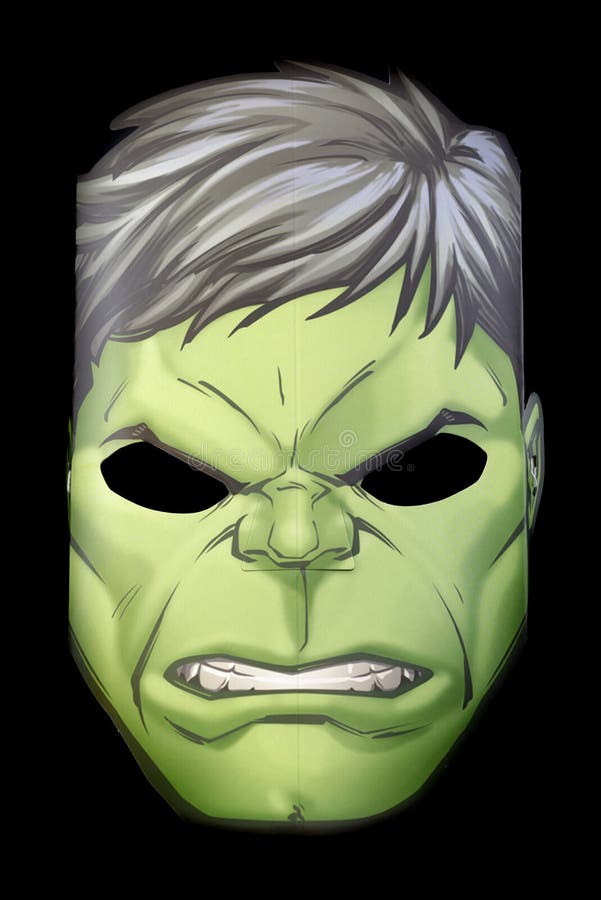 Hulk Face Mask editorial stock photo. Image of comic - 232696128