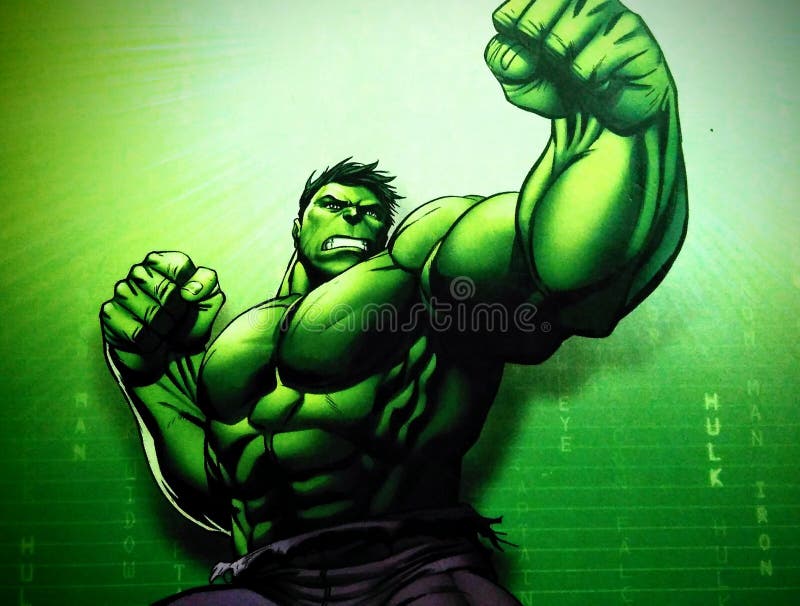 Hulk editorial stock image. Image of hulk, book, cover - 82235584
