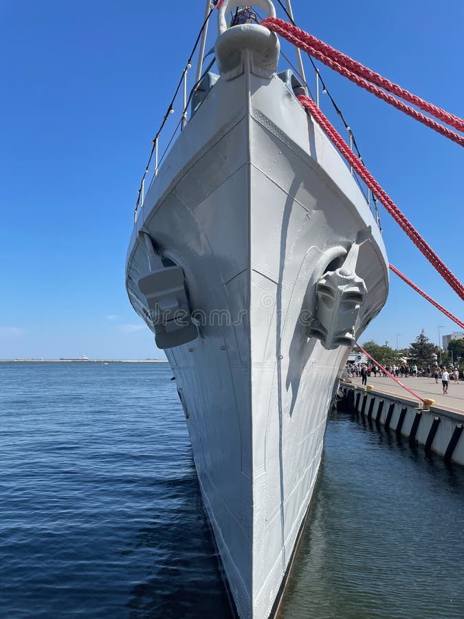 The hull of a warship stock image. Image of marine, river - 308299751