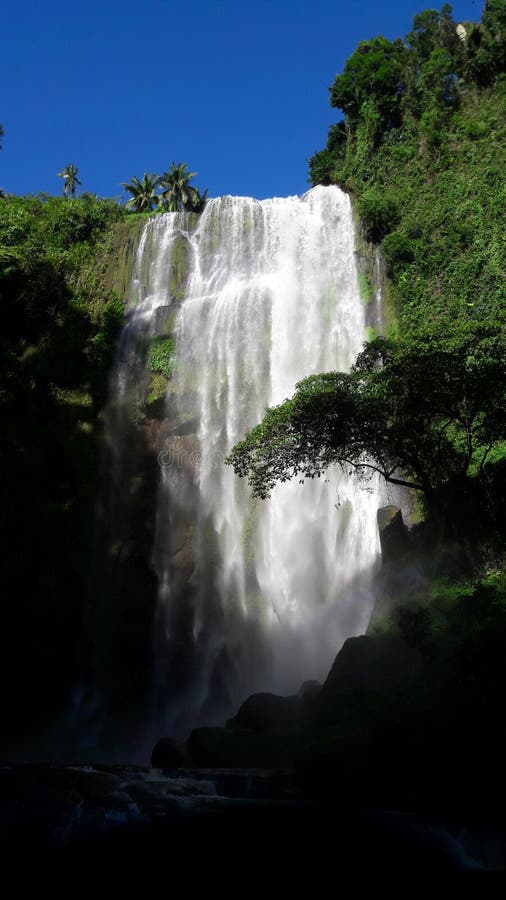 One of Pagsanjan Falls, Also Known As Cavinti Falls in Pagsanjan Gorge ...