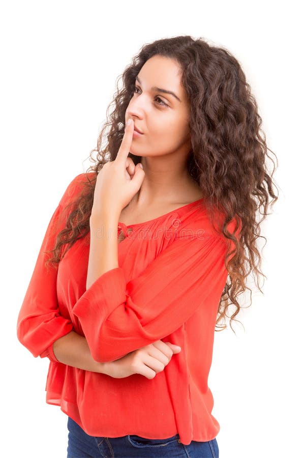 Hum... Let Me Think about this Stock Photo - Image of entrepreneur ...